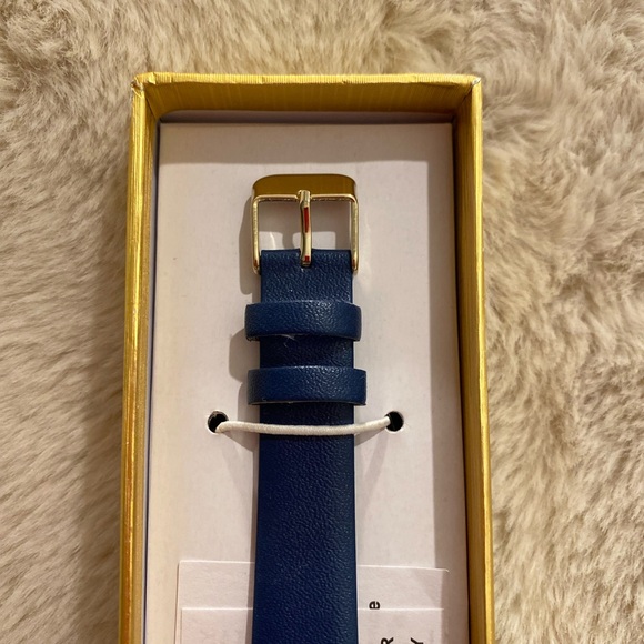 Croton | Accessories | New Manhattan By Croton Navygold Watch | Poshmark